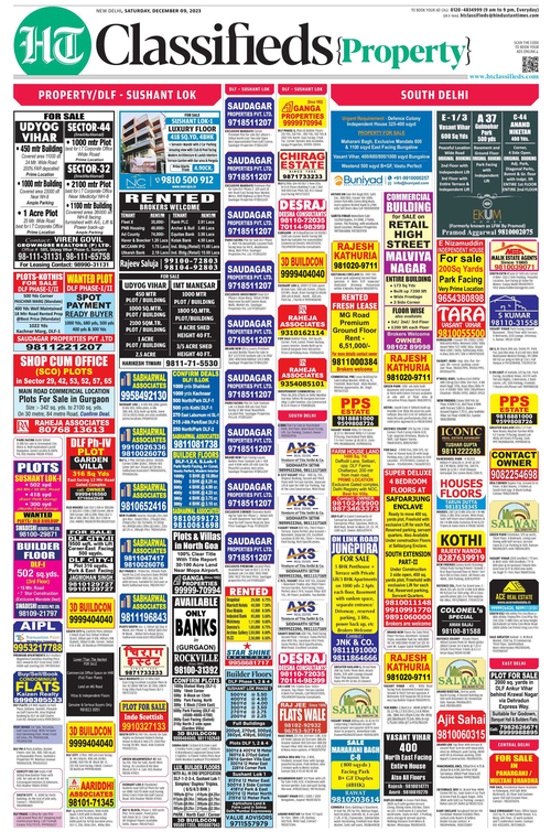 Discover Your Dream Property Easily Through Hindustan Times Newspaper ...